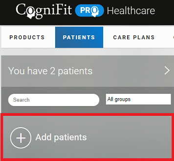 How to add patients